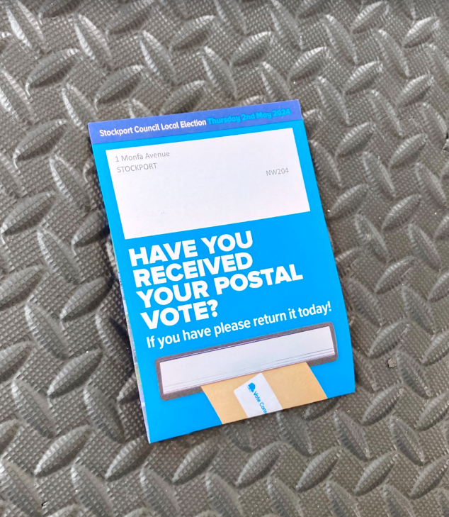 Neat marketing idea - A creative door drop/insert I received today